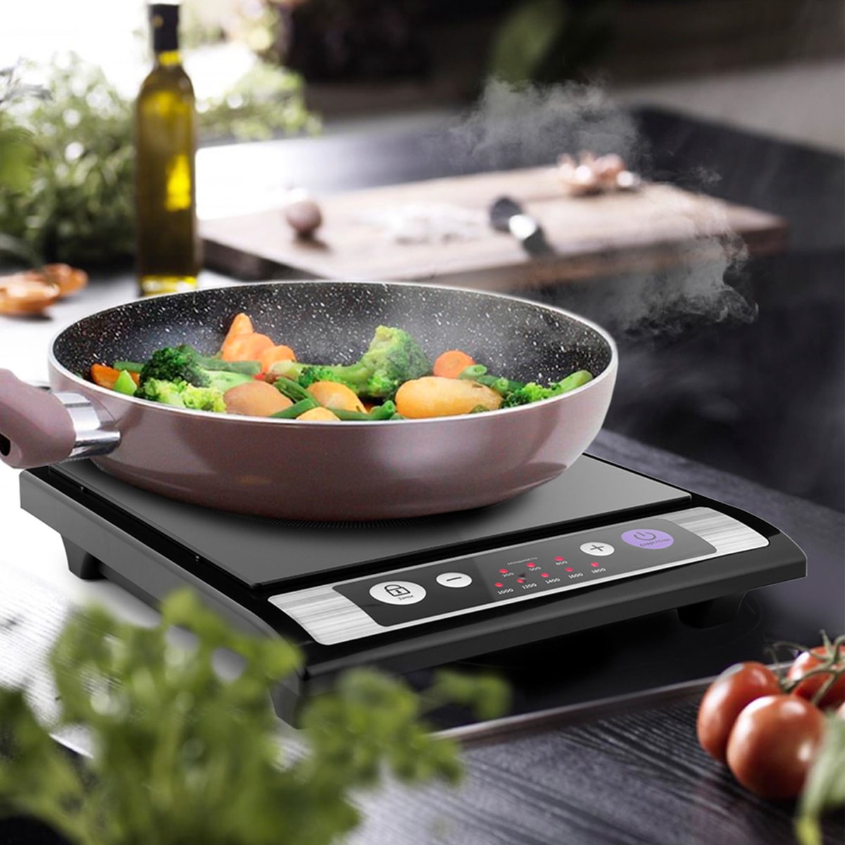 Плита Kitfort индукционная КТ-107 - купить с доставкой в Vprok.ru Перекрёсток по цене 2890.00 руб.