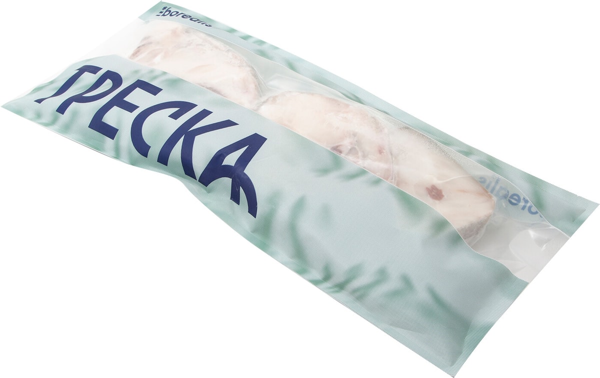 Треска Borealis Атлантическая стейк замороженный 600г - купить с ...