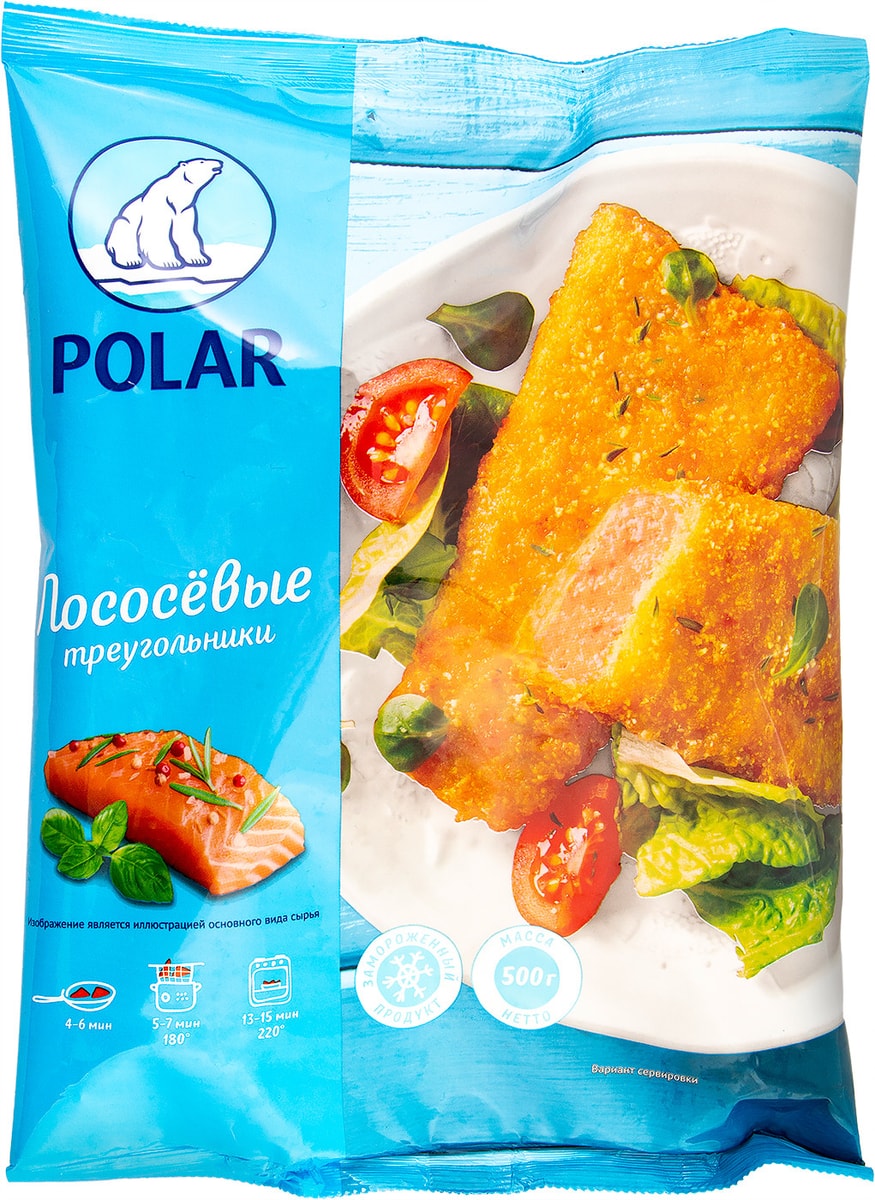 Треугольники лососевые Polar обжаренные 500г - купить с доставкой в ...