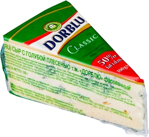 Сыр Dorblu Classic с голубой плесенью 50% 100г - купить с доставкой в ...