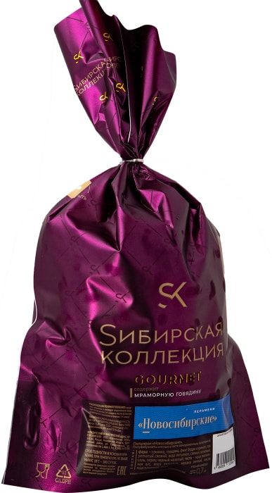 Пельмени Сибирская коллекция Новосибирские 700г - купить с доставкой в ...