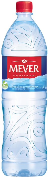Вода Mever природная минеральная негазированная 1.5л - купить с ...